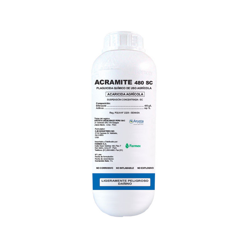 Kanemite 1L, Acequinocyl Acaricida Accion Contacto, Bayer