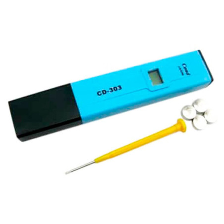 Conductimetro Digital Portatil Medidor de Conductividad 0 a 999uS/cm ...