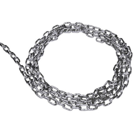 Cadena Galvanizada 5/32" Cubeta de 25KG Toolcraft TC1104