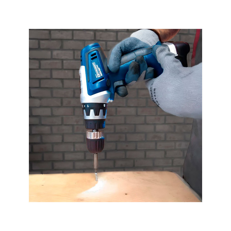 Taladro Atornillador Inalambrico 3/8" 18V Toolcraft TC4114