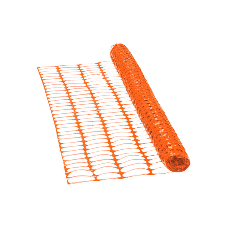 Rollo malla de seguridad 30m x1.22m Truper 15264