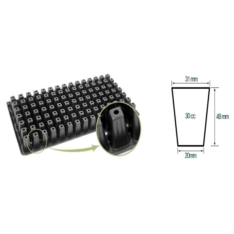 Bandejas de Germinacion 105 celdas x 100U, almacigo de Apio, Col ...
