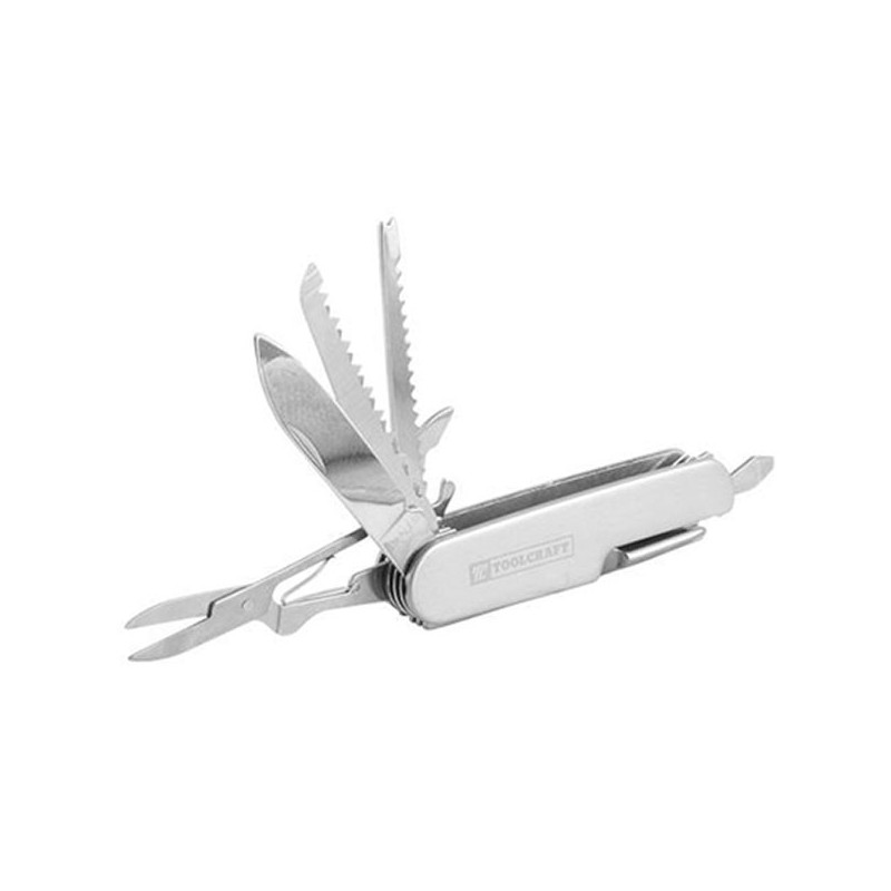 Navaja Suiza 10 Funciones AceroInox Toolcraft TC0672